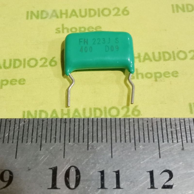 Jual SHINYEI FN 223J S 400 15mm 223 400v milar 22nf 22n kapasitor mylar ...