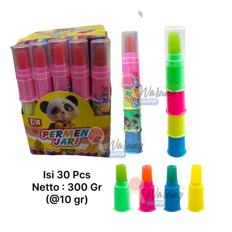 Jual Permen Jari 30 X 10 Gr Rasa Buah Buahan by Warung Lolipop | Shopee ...