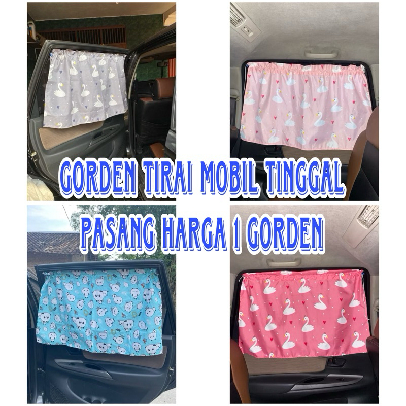 Jual GORDEN TIRAI JENDELA MOBIL CAR MURAH COCOK UNTUK SEMUA JENIS MOBIL ...
