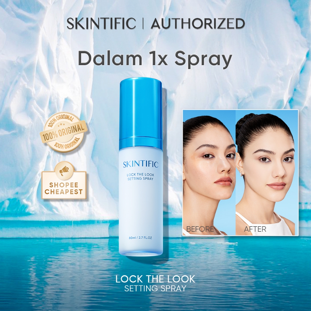 Jual [SKINTIFIC AUTHORIZED] Lock The Look Setting Spray 80ml | Shopee ...