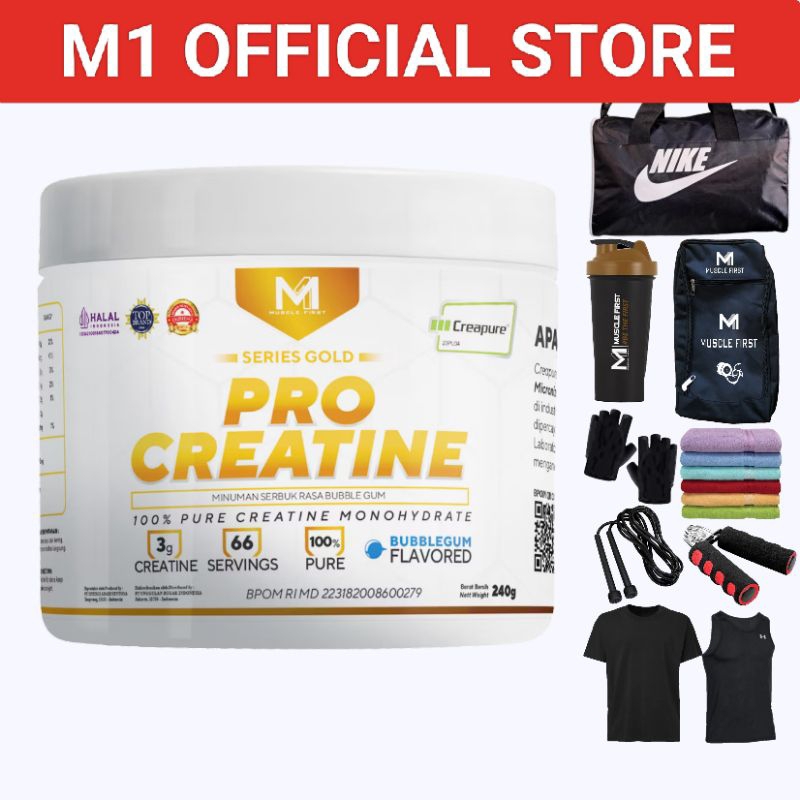 Jual Muscle First NEW Pro Creatine Creapure 120gr / 240gr Musclefirst ...