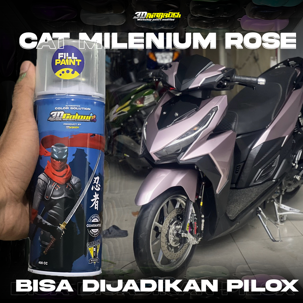 Jual ( BISA DI JADIKAN PILOX ) CAT MILENIUM ROSE / CAT PINK SOFT / CAT PU | Shopee Indonesia