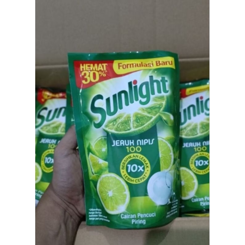 Jual Sunlight Sabun Cuci Piring Jeruk Nipis 650ml | Shopee Indonesia