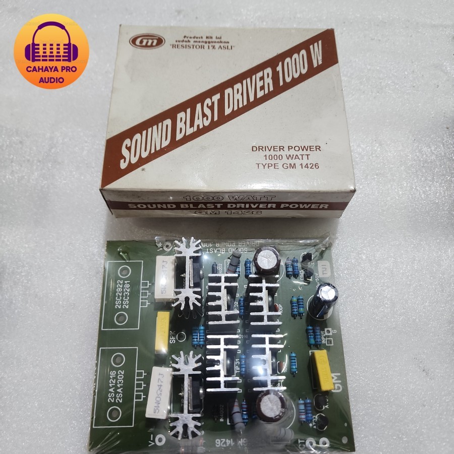 Jual Kit Sound Blast Driver 1000 Watt GM 1426 Driver Power 1000 Watt | Shopee Indonesia