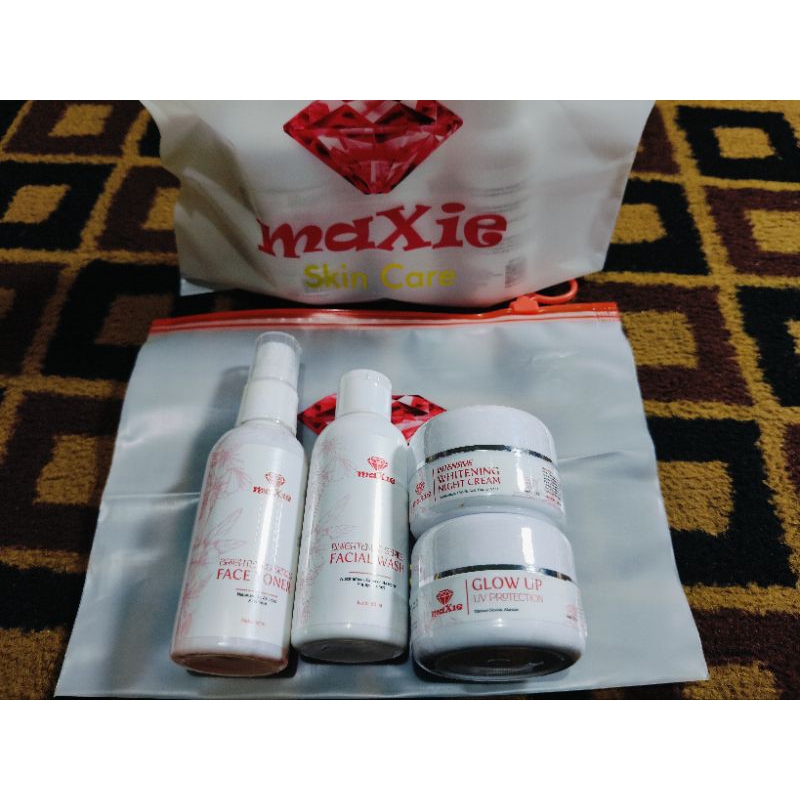 Jual TERLARIS !!! Paket MAXIE GLOW Skincare Kemasan Terbaru BPOM ...