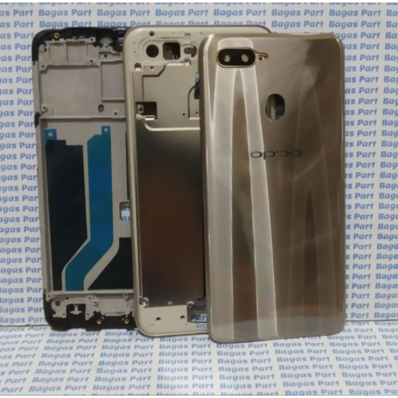 Jual Casing Housing Kesing Fullset Oppo A5S Backdoor + Bezzel + Frame ...