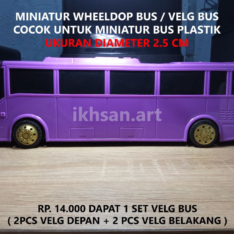 Jual menjual miniatur velg bus atau wheeldop bus alcoa pas dengan ...