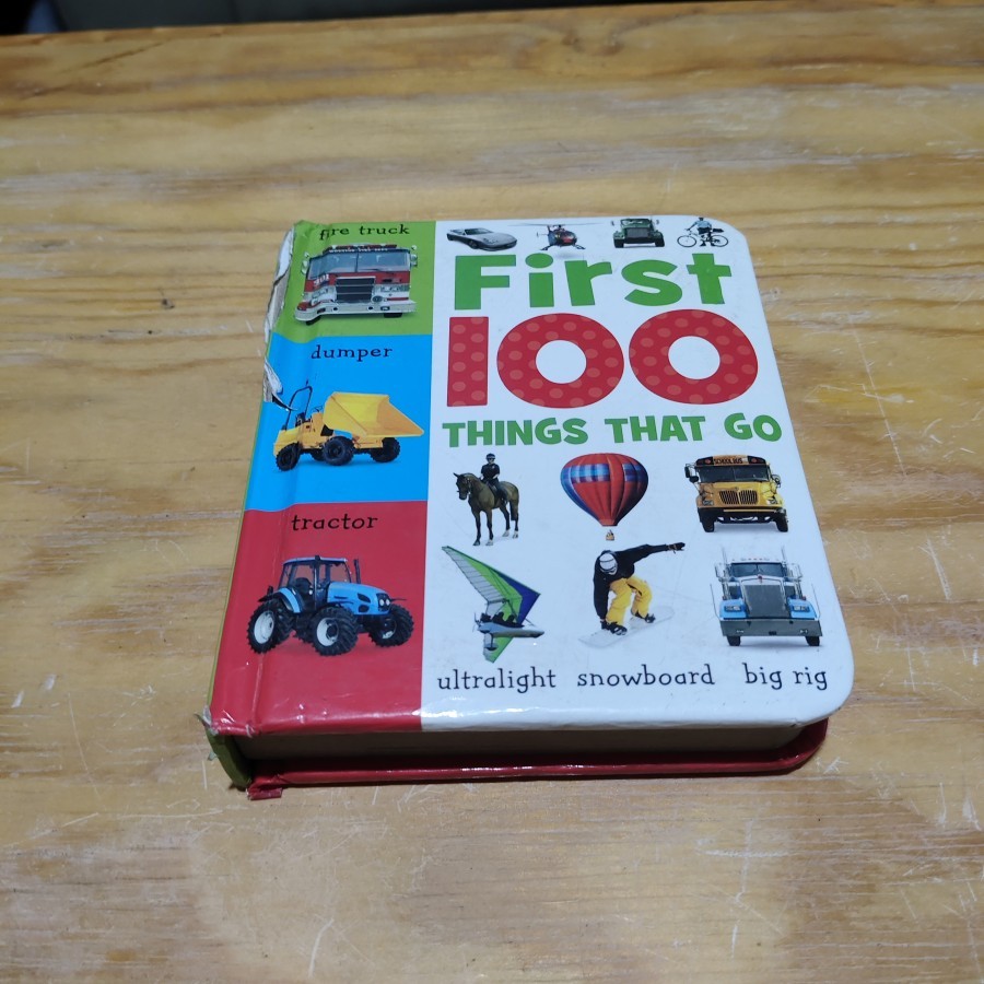 Jual Buku First 100 Things That Go | Shopee Indonesia