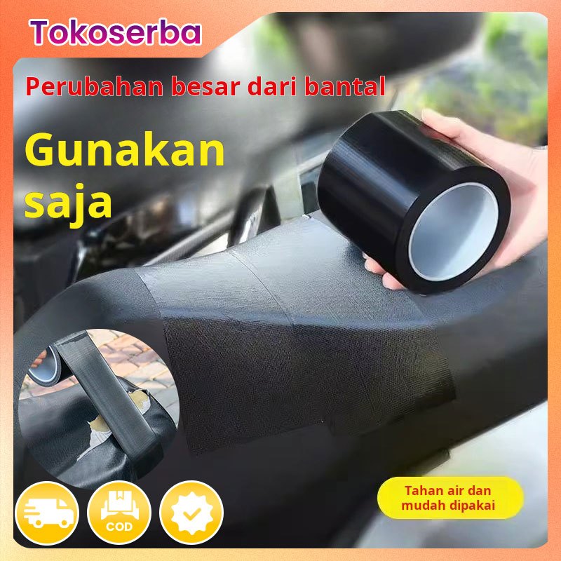 Jual Pita perekat satu sisi berbahan dasar kain hitam dengan viskositas ...
