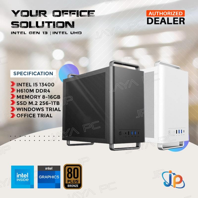 Jual OFFICE POINT MODERN INTEL GEN 13 - PC Rakitan Intel Core I5 13400 | SSD NVMe | Shopee Indonesia