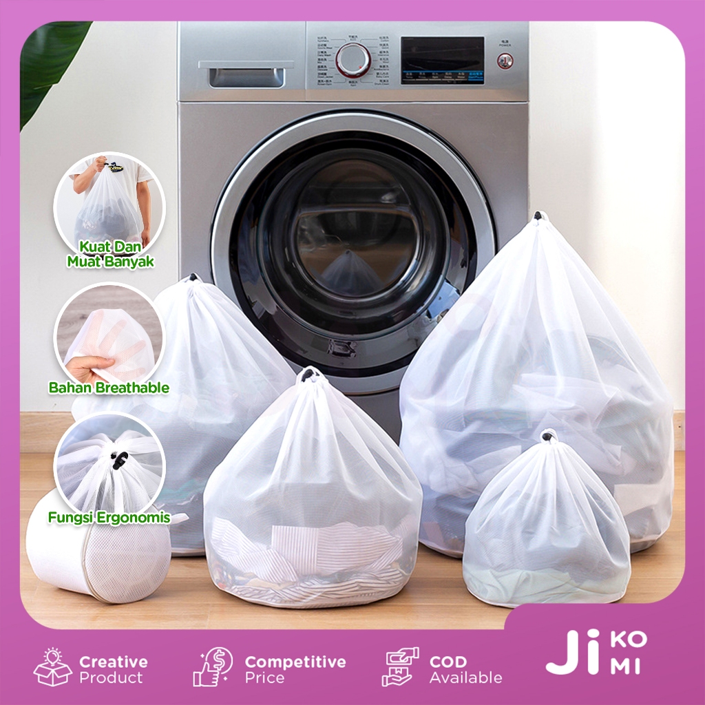 Jual Laundry Bag Serut Travel Friendly Tas Jaring Cuci Pakaian Dalam ...