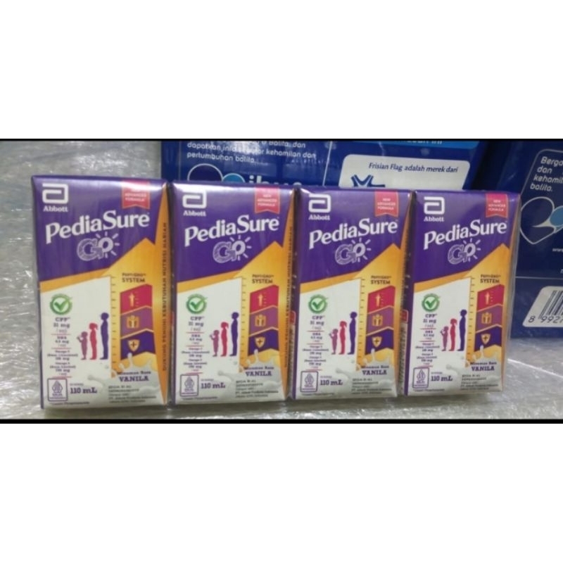 Jual Pediasure Go cokelat / vanila 110 ml Peptigro System | Shopee Indonesia