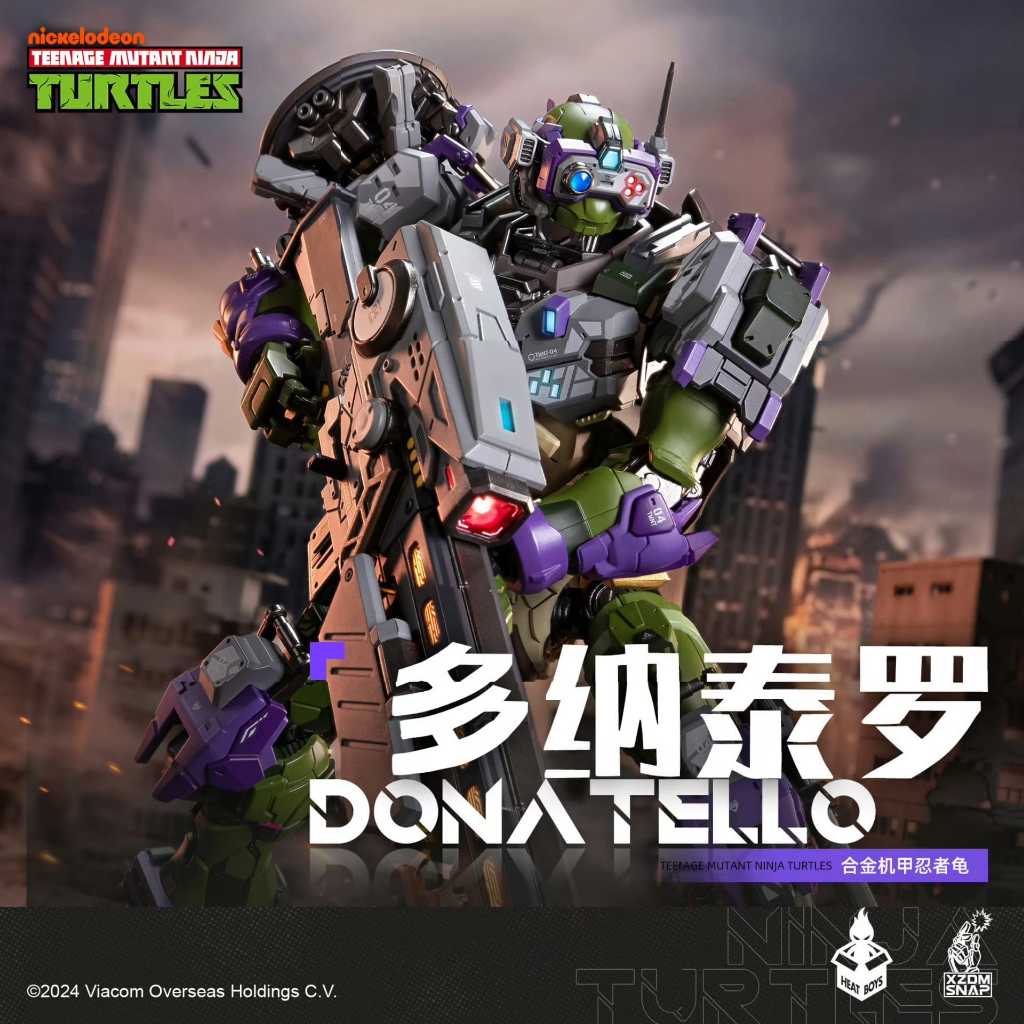 Jual HEATBOYS HB0015 Donatello TMNT Teenage Mutant Ninja Turtles Metal ...
