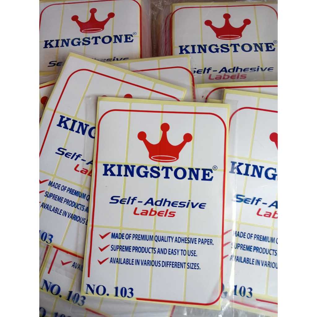 Jual Label Undangan Putih Polos Harga Murah / Label Undangan 103 ...