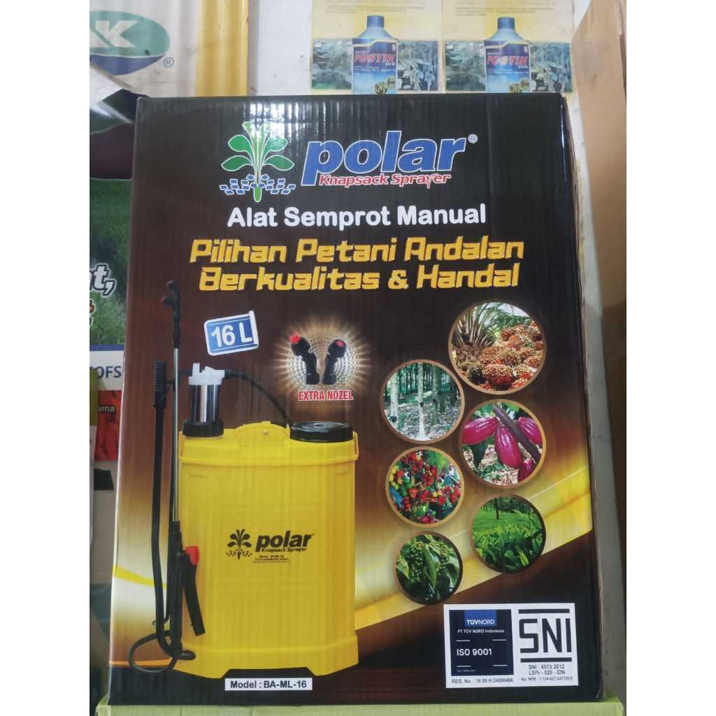 Jual ALAT SEMPROT DISINFEKTAN MANUAL POLAR/Tangki Semprot Sprayer ...