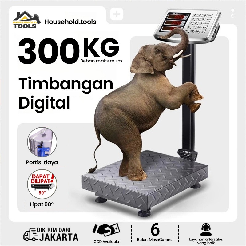 Jual Timbangan Duduk Digital Lipat 150KG/Timbangan Elektrik Portabel ...