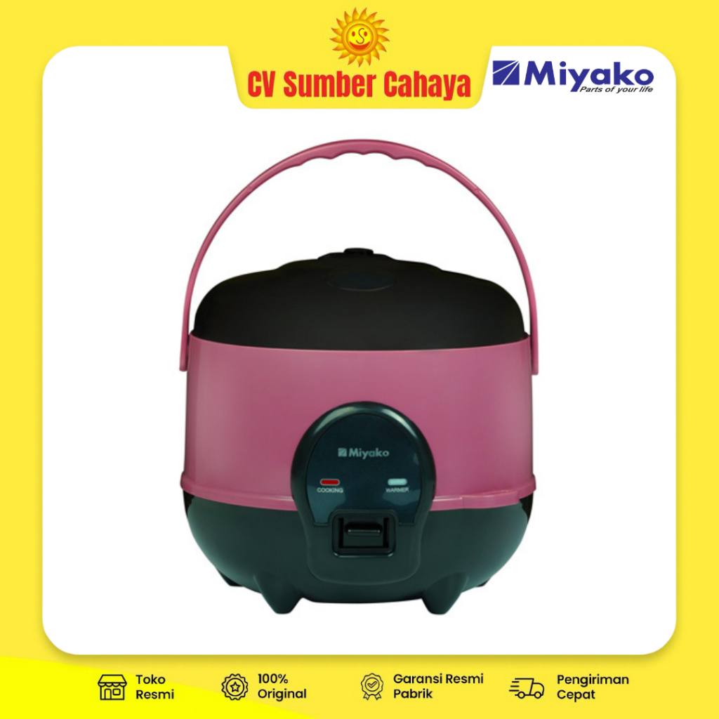 Jual Magic Com Jar Rice Cooker Mini Kecil 3in1 Miyako MCM606B SBC MCM ...