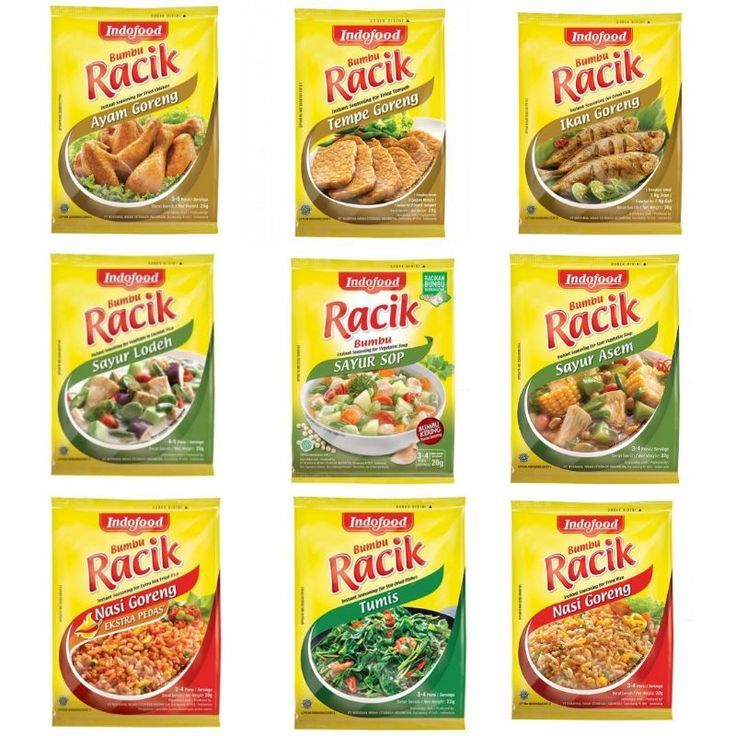 Jual Bumbu Racik Indofood All Varian Renteng (1 Renteng Isi 10 Pcs ...