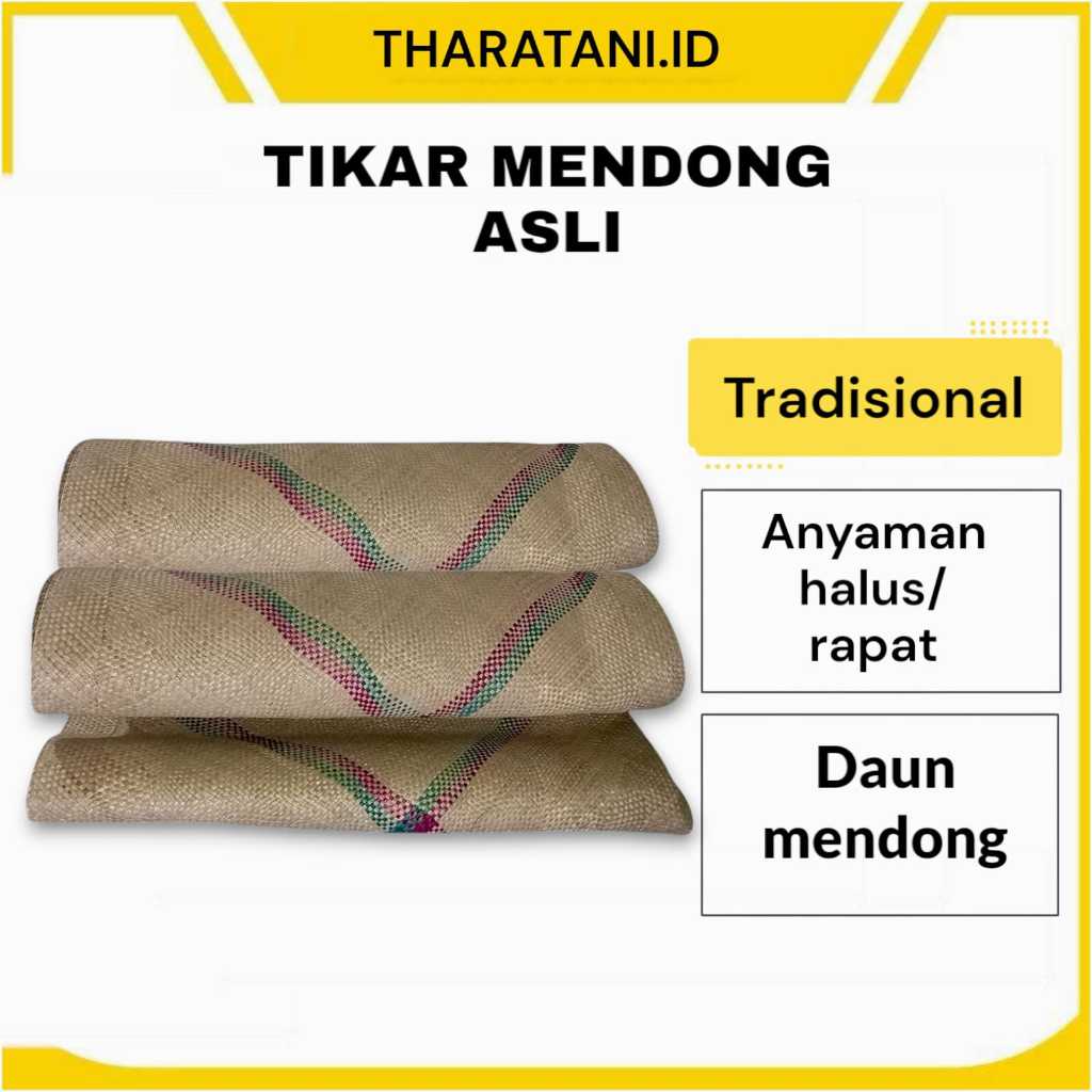 Jual Tikar Mendong Tradisional 180×150cm - Tiker/Samak Pandan Jumbo ...
