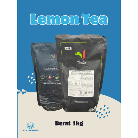Jual VERLIN rasa LEMON TEA powder drink minuman bubuk (1kg) | Shopee ...