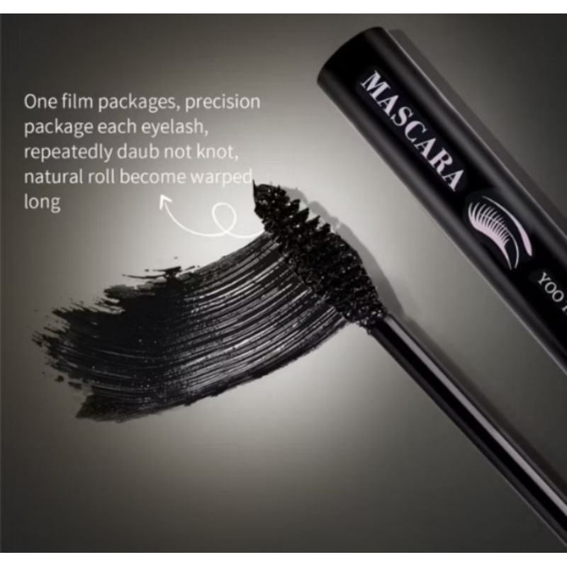 Jual YOO TIGER Black Pink Mascara | Shopee Indonesia