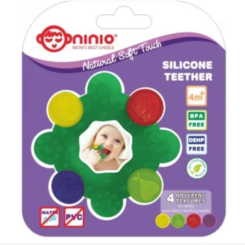 Jual ninio silicone teether | Shopee Indonesia