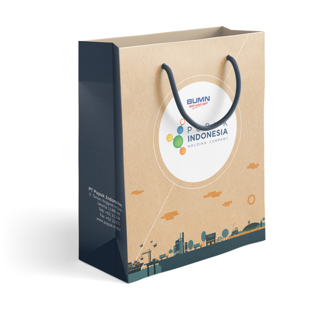 Jual Paper Bag Custom Premium/Shopping Bag Ukuran 25x35x9 cm | Shopee ...