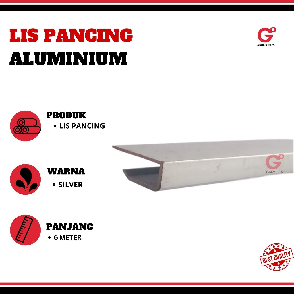 Jual LIS PANCING ALUMINIUM/LIS KAIT/LIS KAIL | Shopee Indonesia