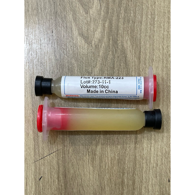 Jual Flux Fluk Pasta Minyak Solder 10cc RMA-223 Rosin Songka Siongka Suntik Timah Soldering ...