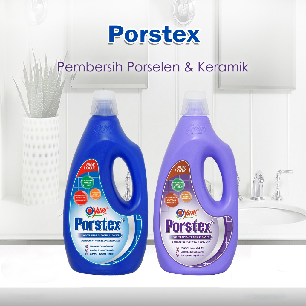 Jual Porstex Cairan Keramik Pembersih Kamar Mandi 500 ML Wastafel ...
