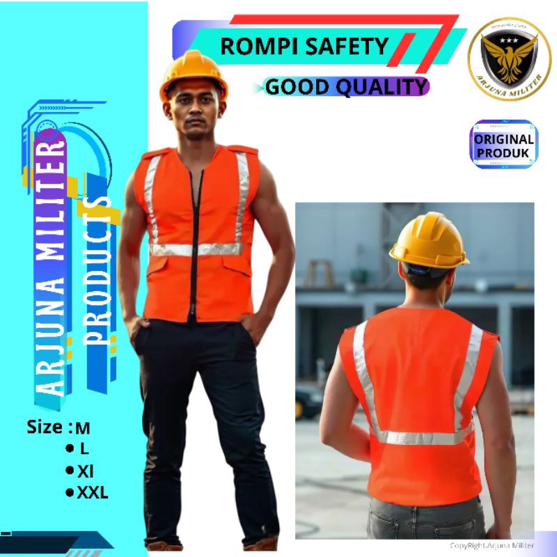 Jual Rompi Proyek - Rompi Safety - Rompi Kerja - Rompi Parkir - Rompi ...