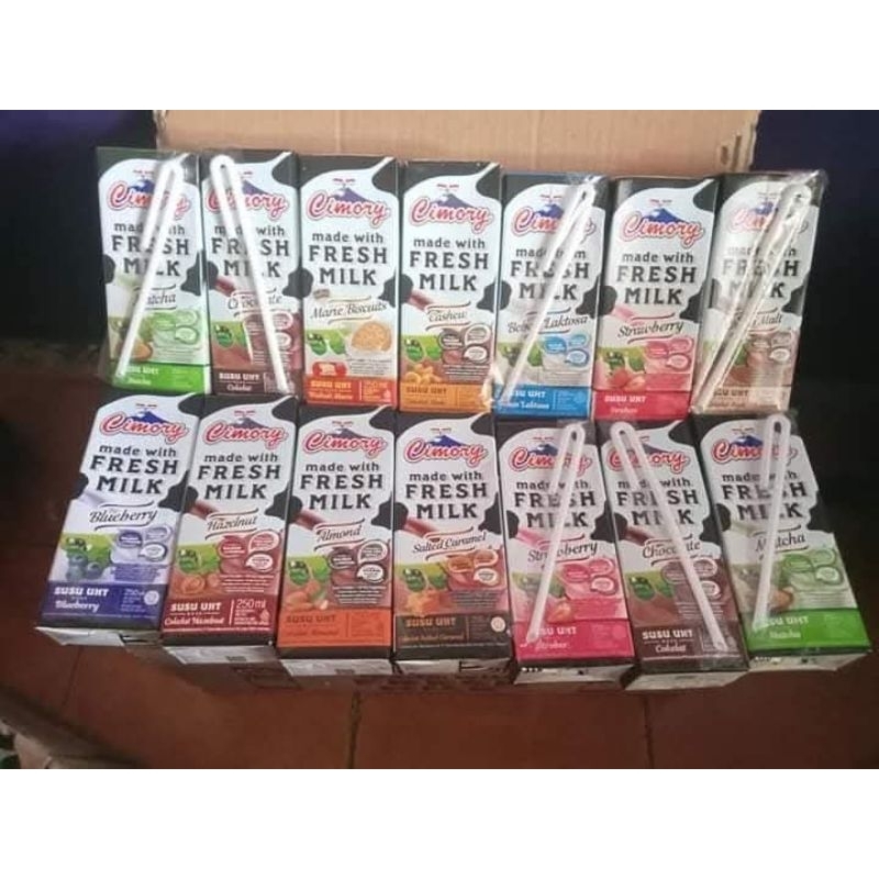 Jual Susu fresh milk UHT cimory | Shopee Indonesia