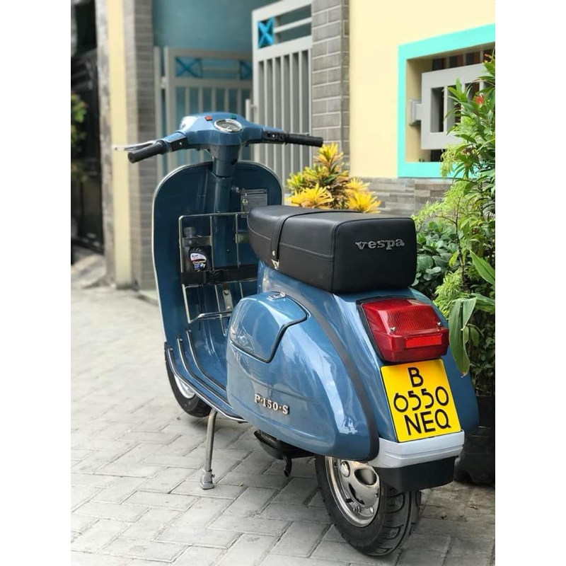 Jual Plat Nomer Vespa Jadul Lawas Vintage | Plat nomor Vespa klasik. | Shopee Indonesia