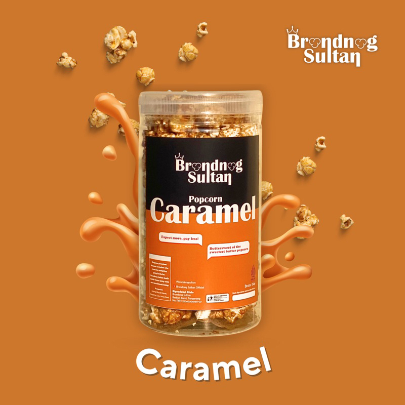 Jual [New Packaging] Popcorn Rasa Karamel/ Jagung Popcorn Caramel Snack ...
