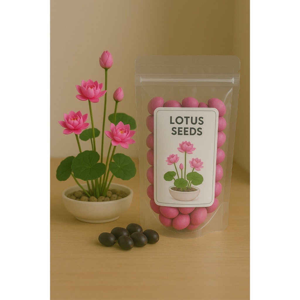 Jual Biji Bunga Lotus Biji Teratai Lotus mini Biji Benih Lotus 10 Butir ...