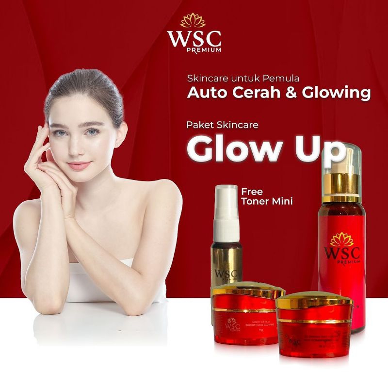 Jual WSC PREMIUM ORGANIC PAKET GLOW UP SKIN BARIER WSC ORGANIC PREMIUM ...