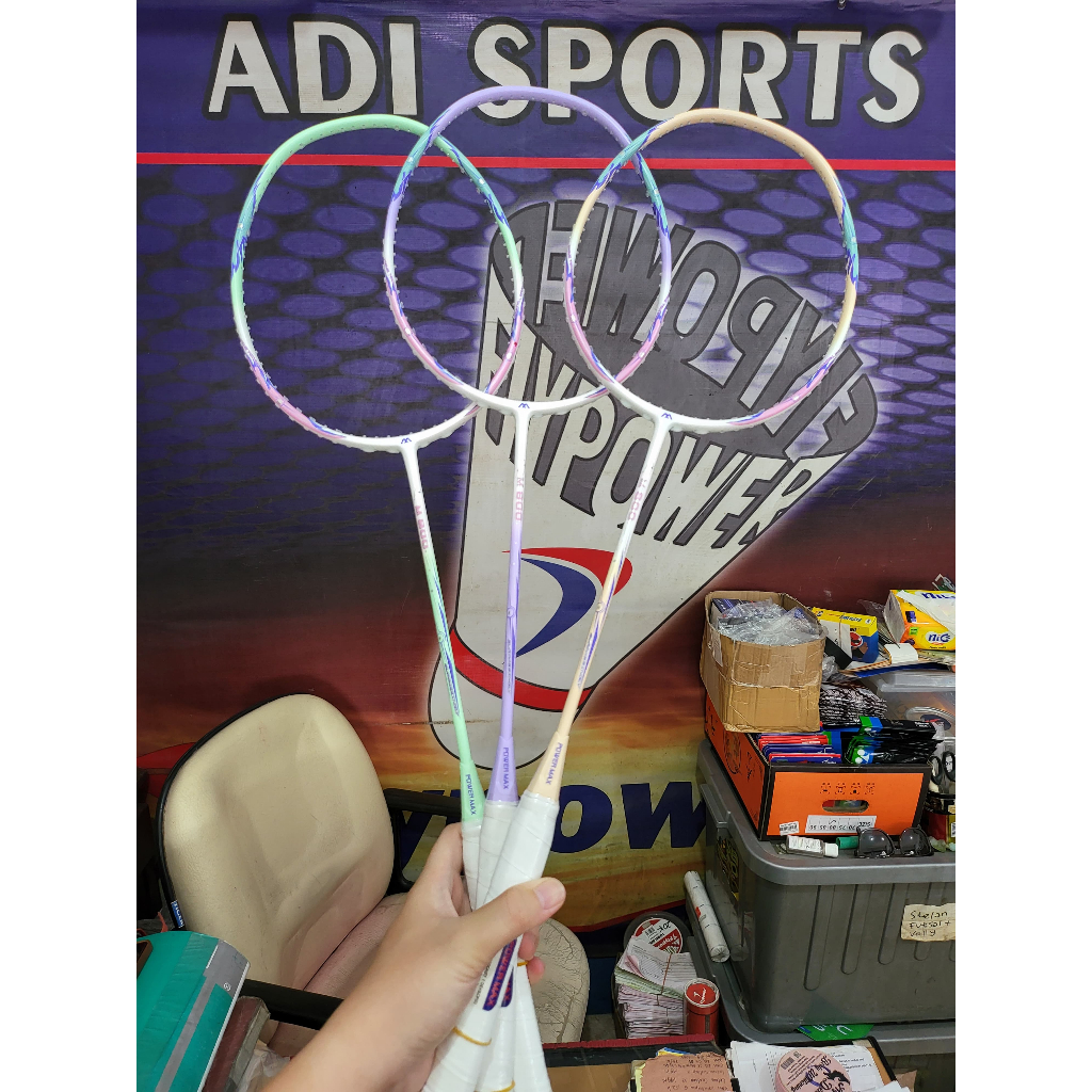 Jual Raket Badminton POWERMAX POWER MAX M800 M 800 Original 5U 36 Lbs ...