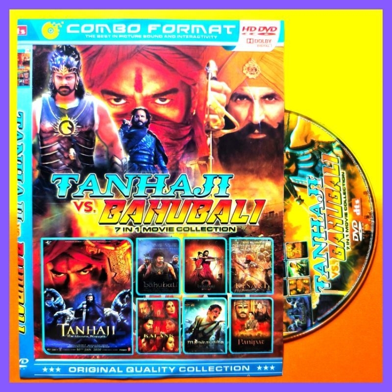 Jual KASET FILM KOLEKSI CAMPURAN INDIA PERANG KERAJAAN-BAHUBALI-TANHANI ...