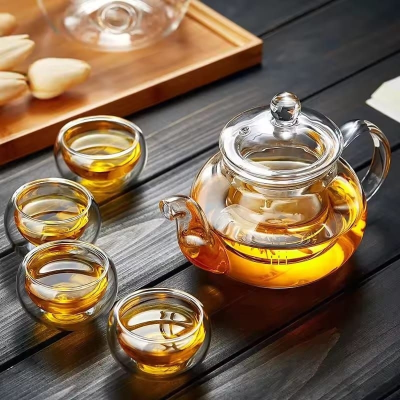 Jual Teko Kaca Teh Saringan Tea Filter Pitcher Glass Ceret Tahan Panas ...