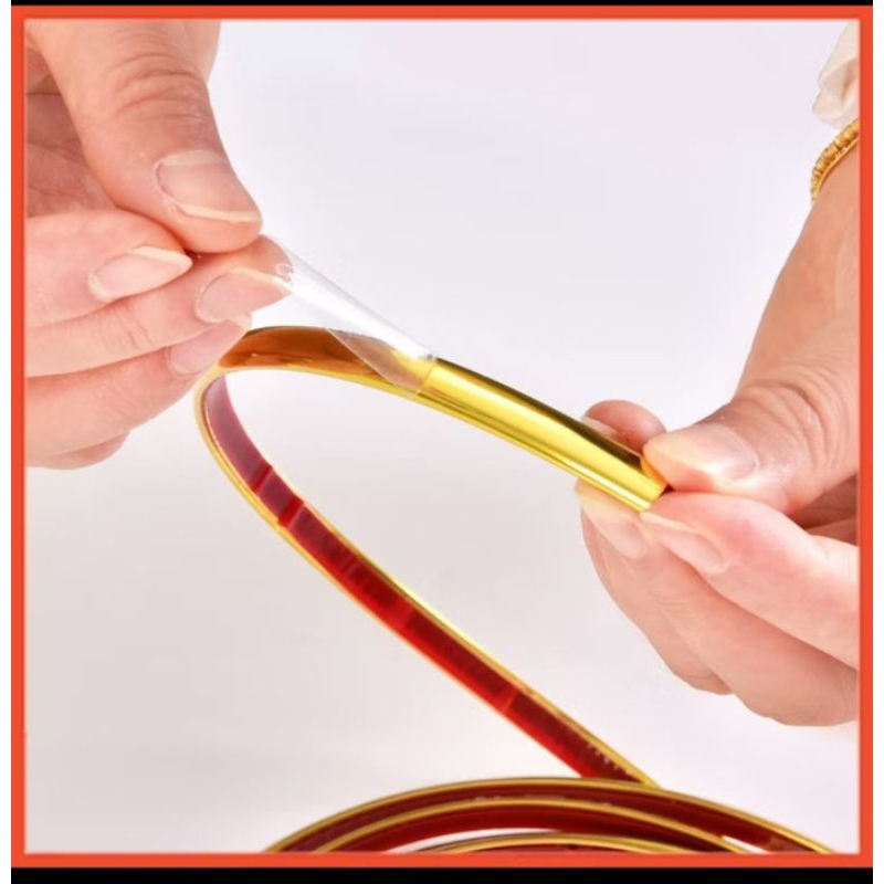 Jual List Moulding/ List emas Tebal : 0,8mm Lebar 8mm / 12mm List ...