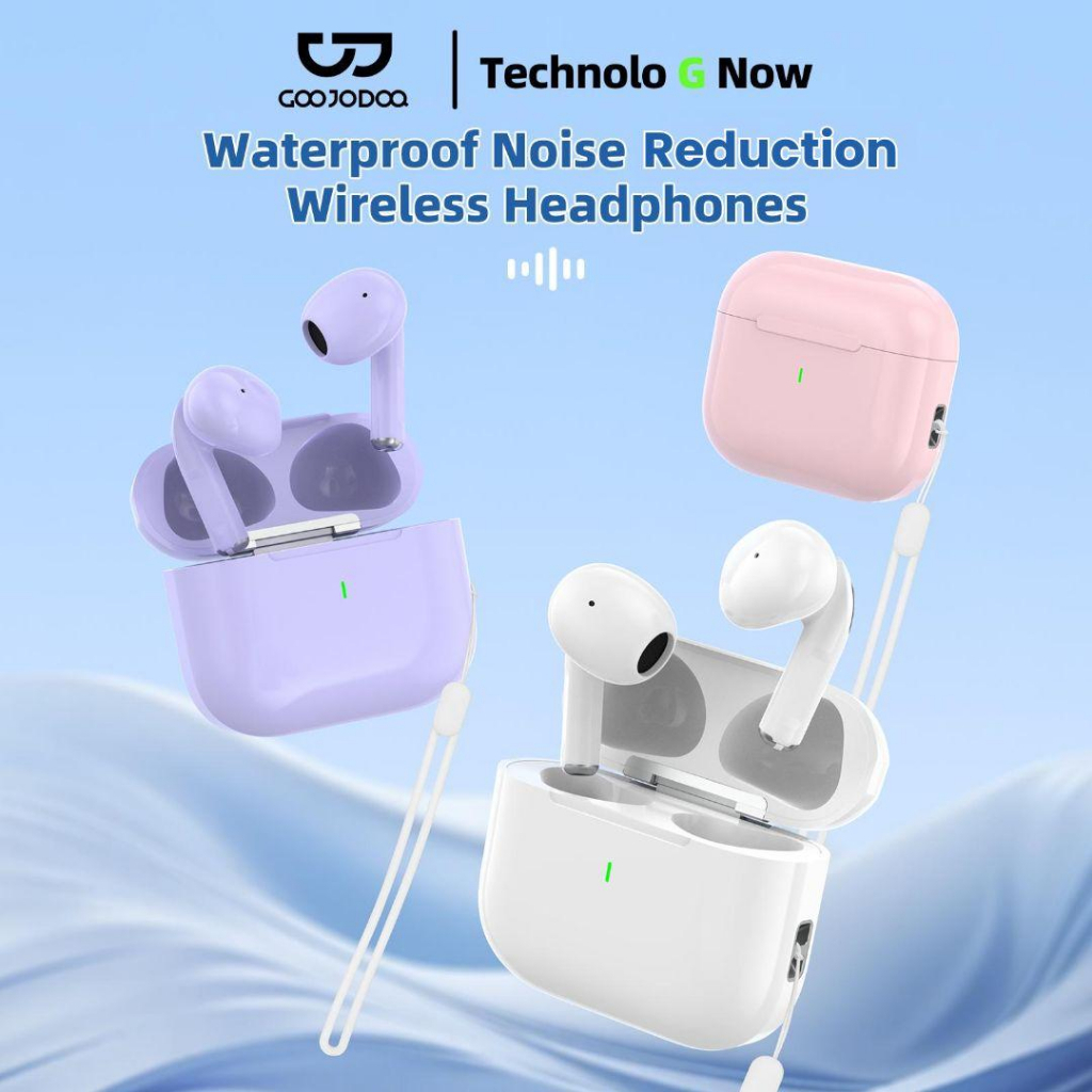 Jual Goojodoq J201 Earphone bluetooth TWS-A6 pro Earphone Nirkabel ...
