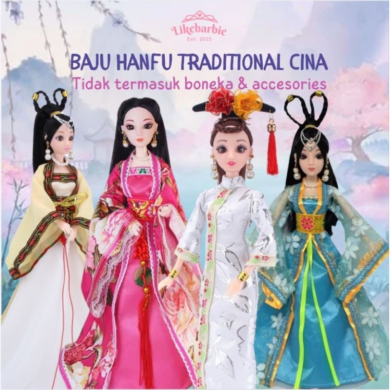 Jual Baju Boneka Hanfu Traditional Cina | Shopee Indonesia