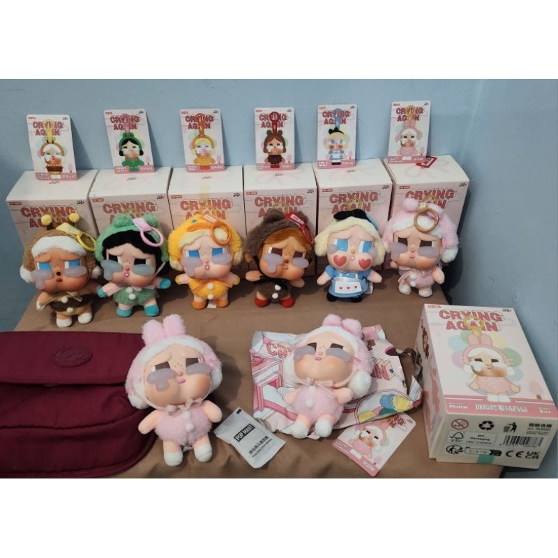 Jual cry baby original popmart (PINK) | Shopee Indonesia