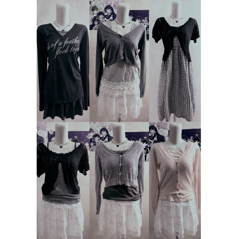 Jual y2k, grunge, fairygrunge, dollette, coquette, goth, fairycore ...