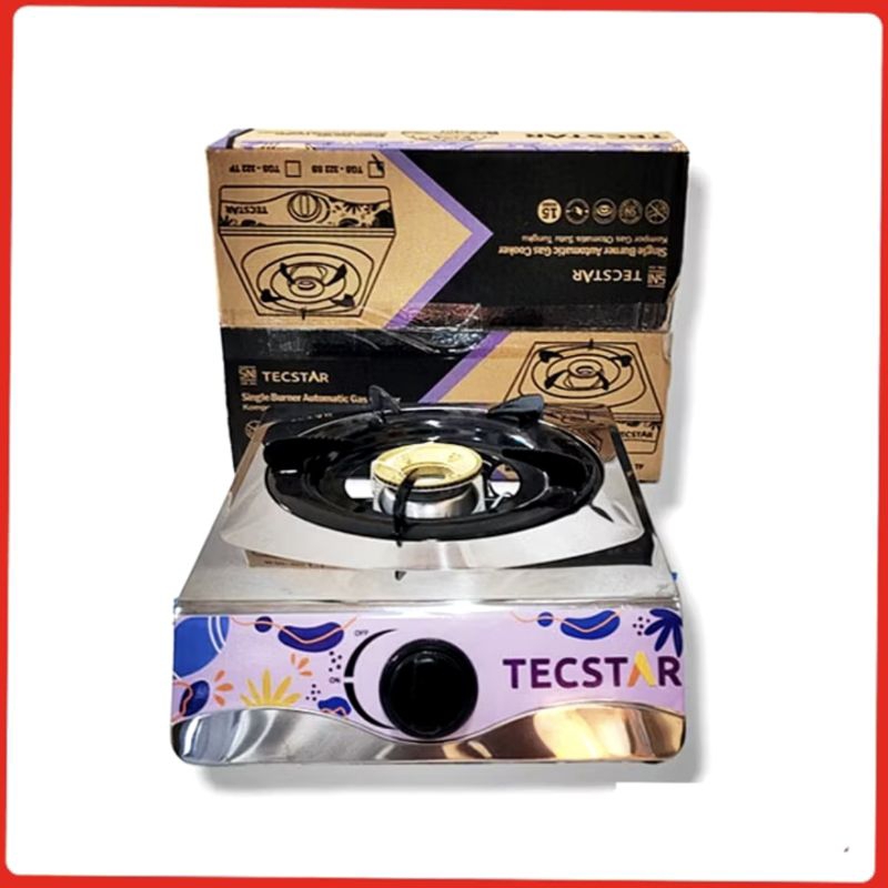 Jual Kompor Gas TECSTAR TGS-322 SS 1 Tungku Berkualitas SNI | Shopee ...