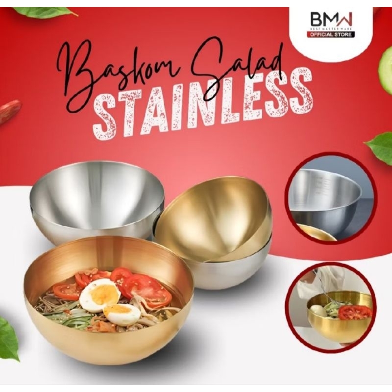 Jual BMW Kitchenware - Baskom Salad Mixing Bowl Super Dalam Baskom ...