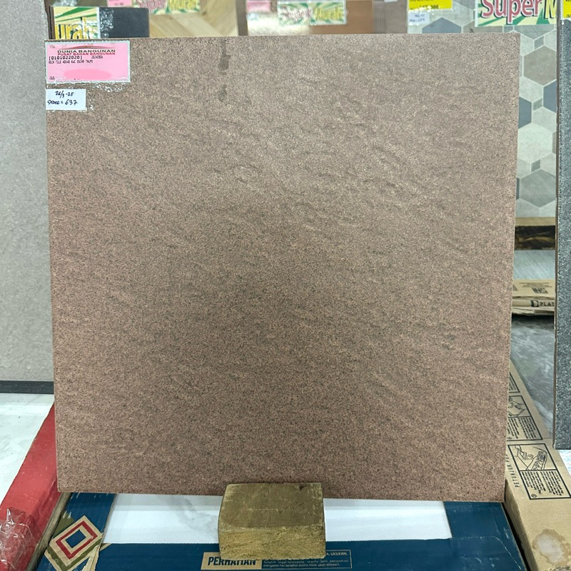 Jual Keramik 40x40 Kasar Asia Tile Oscar Taupe Keramik Lantai Kamar ...