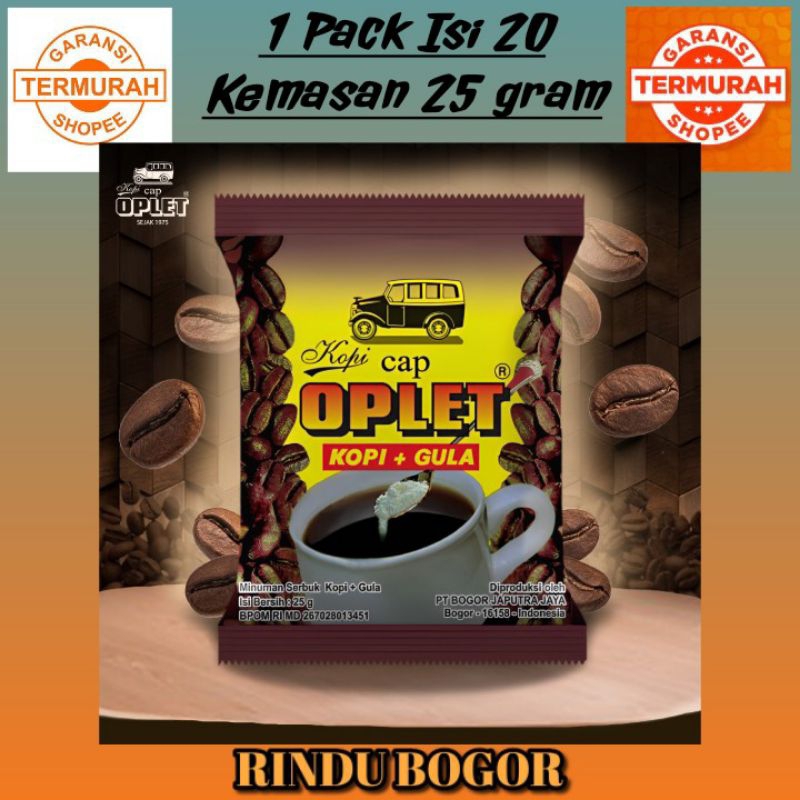 Jual Kopi Cap Oplet Kopi plus Gula Kopi khas Kota Bogor | Shopee Indonesia