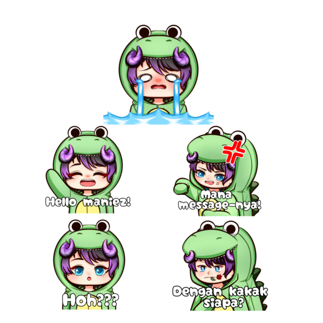 Jual Sticker Bundle Pip Buaya - Graduation Merchandise | Shopee Indonesia