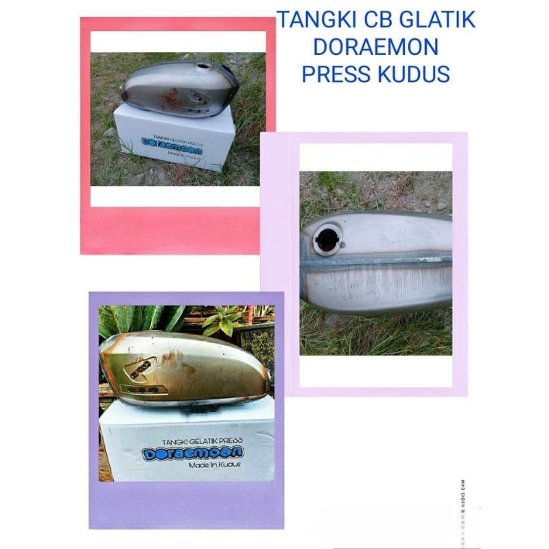 Jual TANGKI HONDA CB 100 CB 125 DORAEMON BAHAN TEBAL NAT PRESISI DETAIL ...